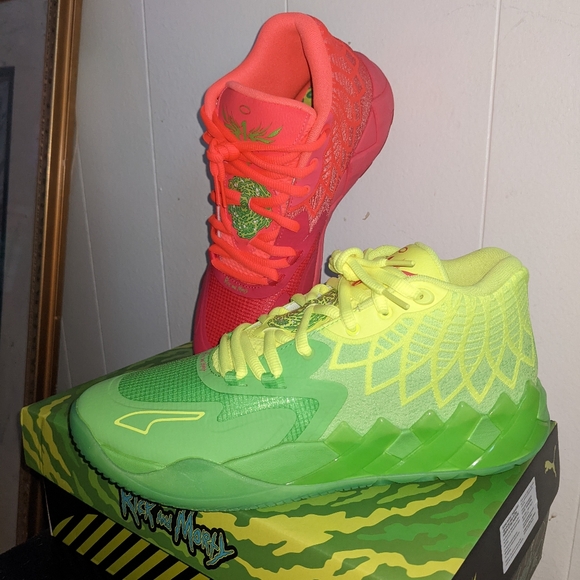 Puma | Shoes | Puma Mb Rick And Morty Sz 1 | Poshmark